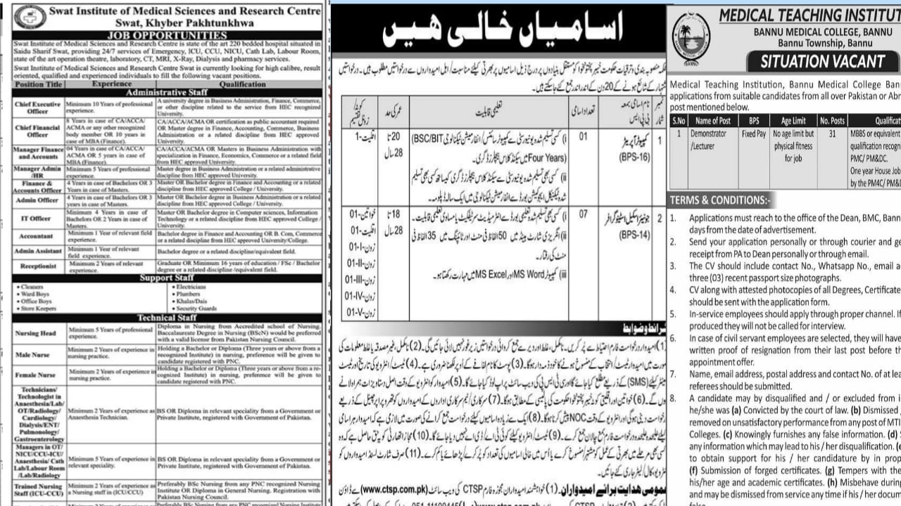 KPK Govt New Jobs - Govtpakjobs.com